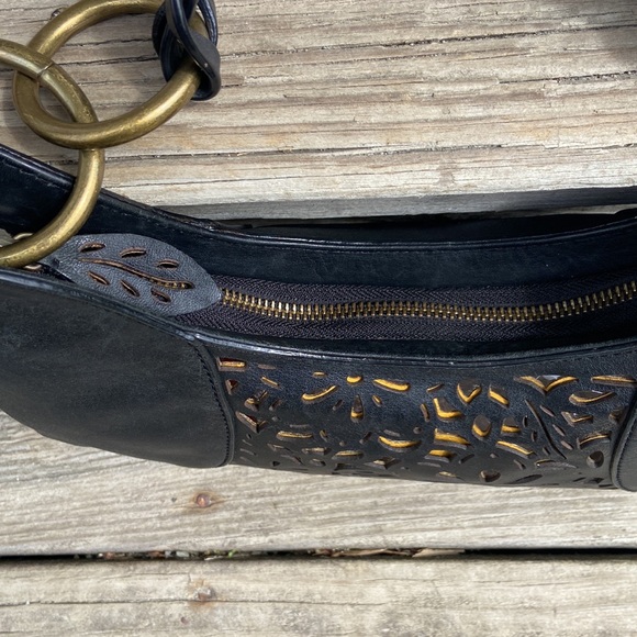 Via Spiga | Bags | Vintage Via Spiga Purse Leather Hobo Bag | Poshmark